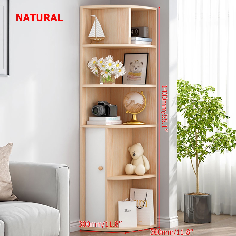 Countryside Style Standing Shelf in White｜Homary