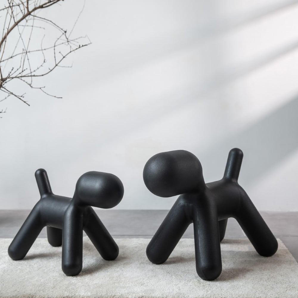 Plastic Black Kids Chair Animal Design｜Homary