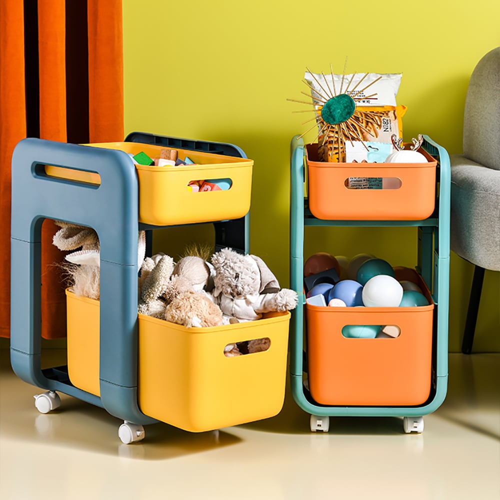 Toy Boxes Toy Organizers with Caster｜Homary