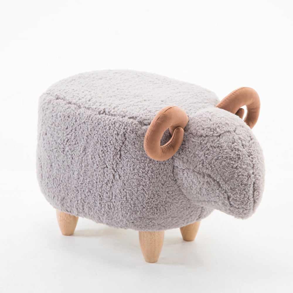 Upholstery Grey Kids Chair Animal Design｜Homary UK