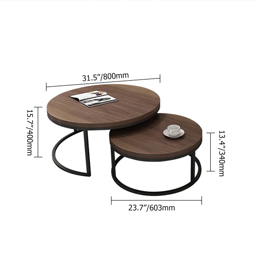 Fero Extendable TV Stand & Nesting Coffee Table Set | Homary
