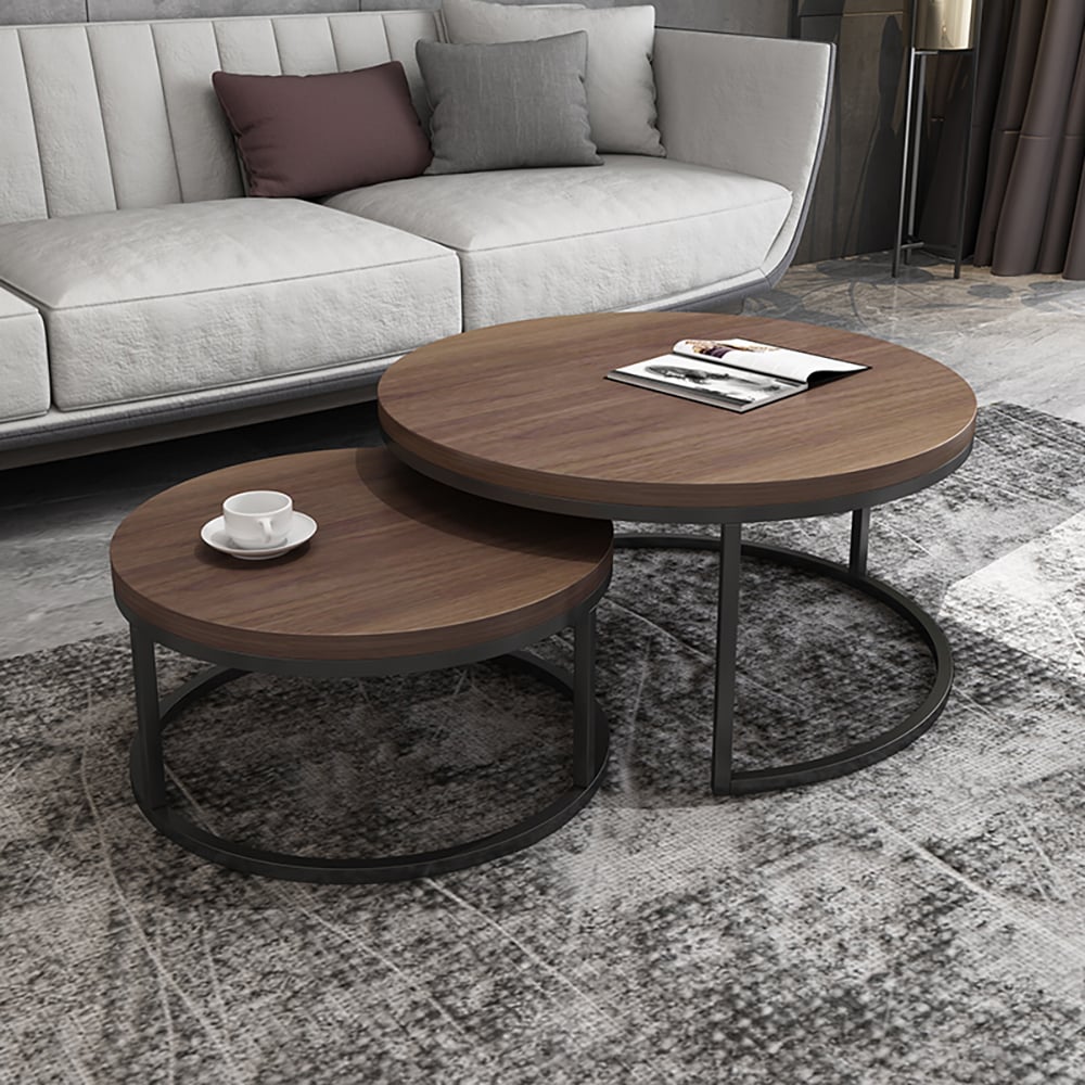 Fero Extendable TV Stand & Nesting Coffee Table Set | Homary