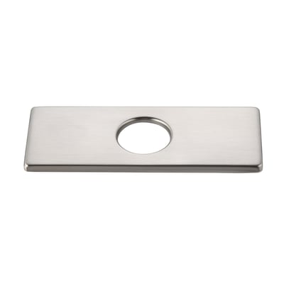 Square Escutcheon Plate Bathroom Vanity Sink Faucet Hole Cover Deck ...