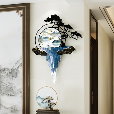 Artistic Lifelike Waterfall Landscape Painting Creative Digital Wall ...