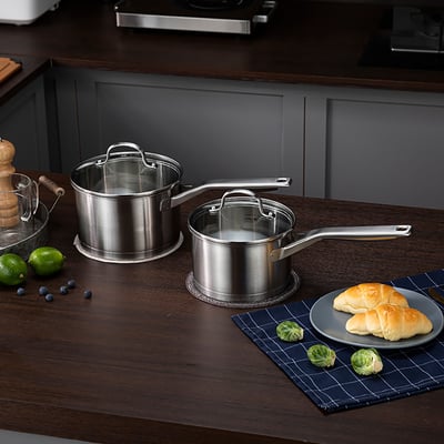 Universal Stainless Steel Small Saucepan | Homary UK
