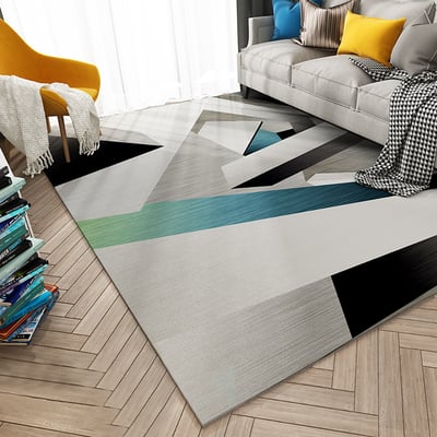 2400mm × 3000mm Modern Abstract Gradient Geometric Multi-coloured ...