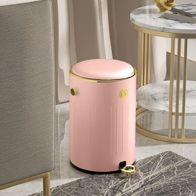 Modern Step On Kitchen Recycling Bin Odor-Free with Handle | Homary AU