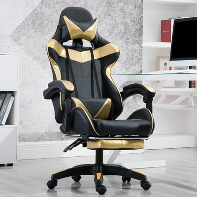 Gold PC Gaming Chair | Homary