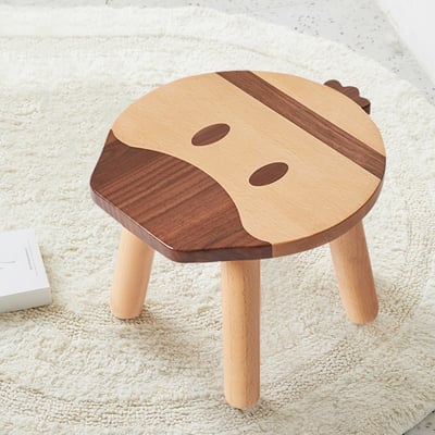 Cute Kids Chair Children Chair with Cute Animal Pattern Wood ...