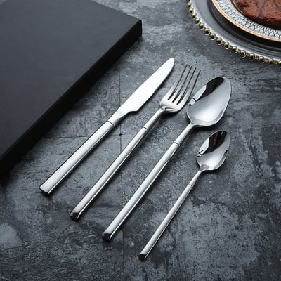 60 Pieces Stainless Steel Flatware Set Tableware Set, Service for 15 ...