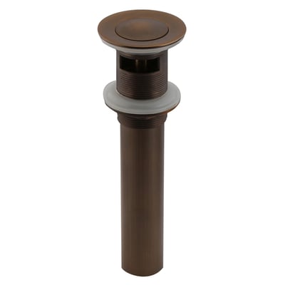 Classic Pop Up Drain with Overflow for Bathroom Sinks Solid Brass in ...