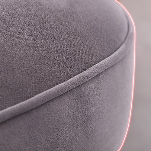 Pink Tufted Upholstered Velvet Accent Chair Modern Accent Chair in Gold ...