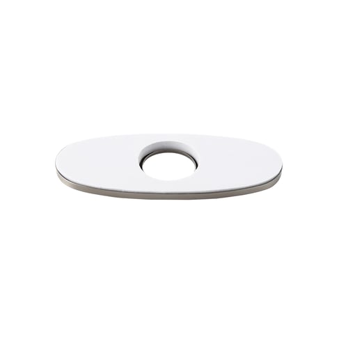 Modern 4" Deck Plate Escutcheon for Single Hole Faucet Installation ...