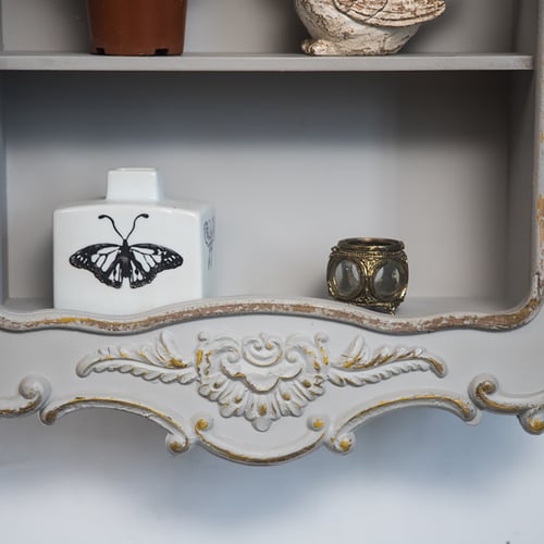 Medieval Wall-Mounted Shelving in Wood | Homary