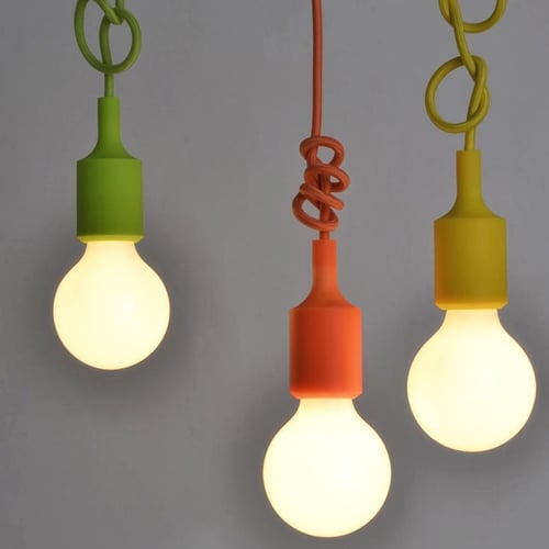 Colorful Silicone Mini Pendant Light-110V | Homary