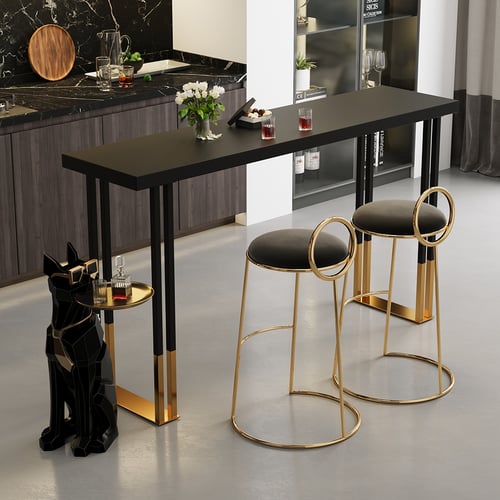 Modern Black Sculpture Side Table Tray End Table with Tissue Storage ...