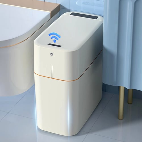 Smart Touchless Trash Can Automatic Packing Motion Sensor Garbage Bin ...