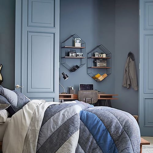 Modern Wall Magazine Rack Book Shlef in Metal | Homary UK