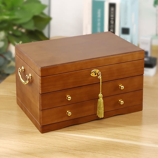 Rustic Modern Jewelry Box Ring Holder-Homary