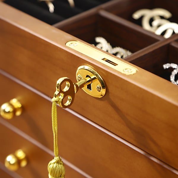 Rustic Modern Jewelry Box Ring Holder-Homary