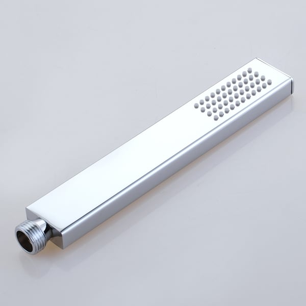 Modern Solid Brass Ultra-Thin Square Handheld Hand Shower Head in ...