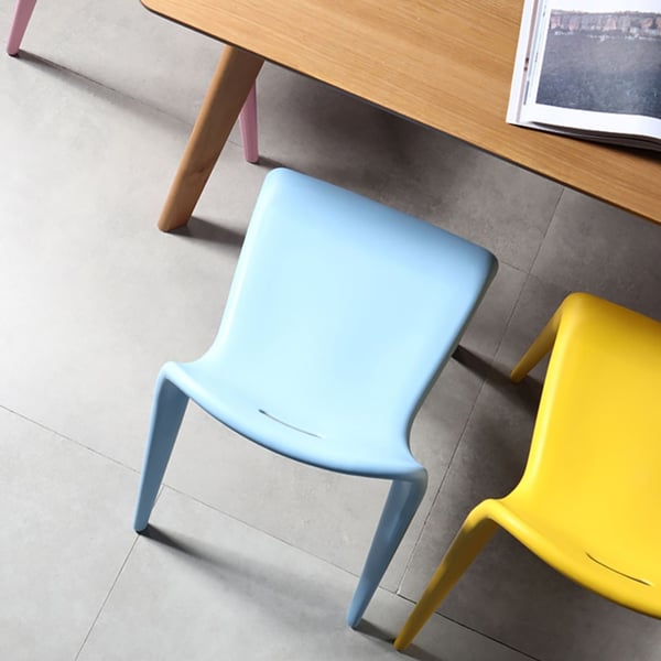 Modern Dining Chair PVC Material Dining Chair Set of 2 | Homary UK