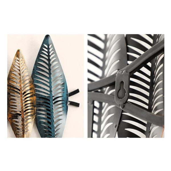 Modern Leaf Decorative Wall Hook 5 & 7 Set of 2-Homary
