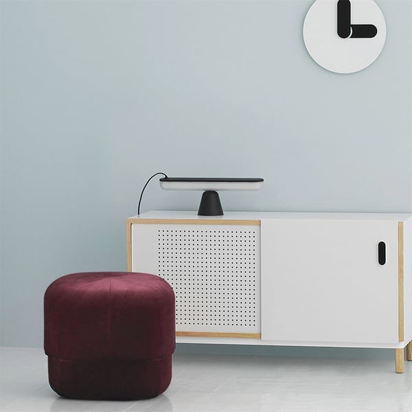 Yellow Round Velvet Ottoman Foam Ottoman Coffee Table Pouf | Homary