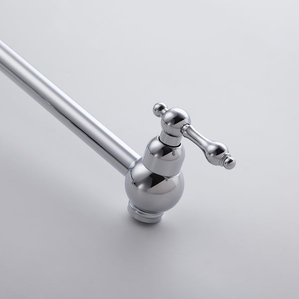 Free Shipping on Wall Mounted Retractable Twin Lever Handle Cold Only ...