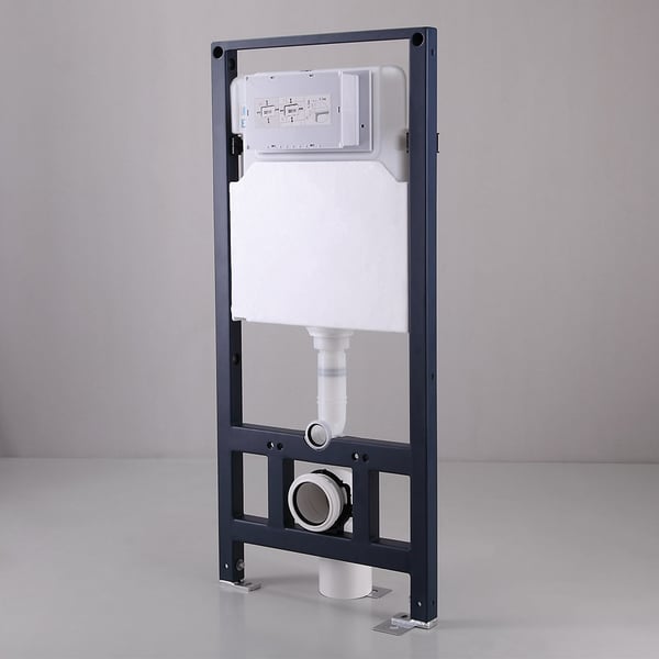 Modern Concealed In-Wall Tank and Carrier System Wall Mounted 1.1/1.6 ...