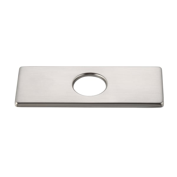 Square Escutcheon Plate Bathroom Vanity Sink Faucet Hole Cover Deck ...