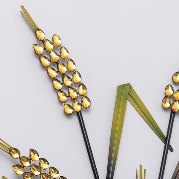 Metal Wheat Farmhouse Home Wall Decor | Homary