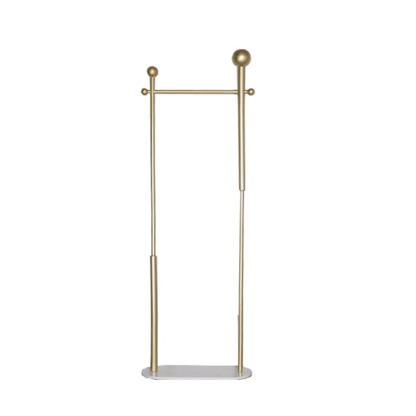 1800mm Contemporary Rail Coat Rack and Marble Base | Homary UK