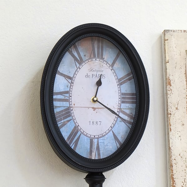 Retro Versatile Metal Wall Clock Creative Home Decor with Functional ...