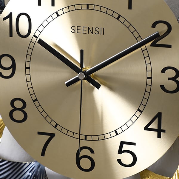 Large Postmodern Luxury Gold & Grey Ginkgo Leaves Metal Oversized Wall ...