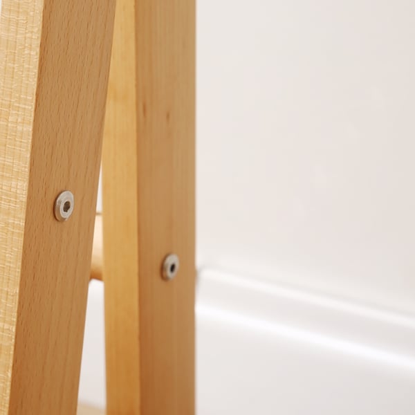 Modern Wooden Standing Coat Rack Foldable Clothing Rack with Shelf ...