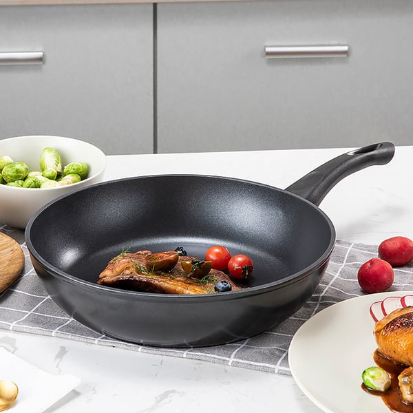 Aluminum Saute Pan Deep Frying Pan | Homary UK