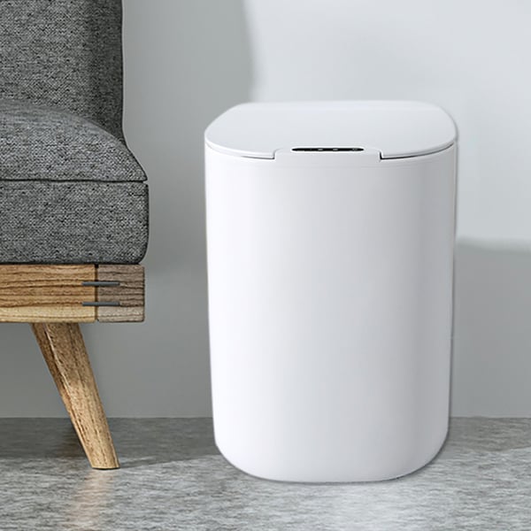 Electric Self-Sealing and Self-Changing Kitchen Motion Sensor Trash Can ...