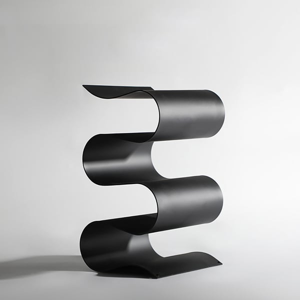 Modern Decor S-Shaped Wine Rack Bottle Holder in Black | Homary AU