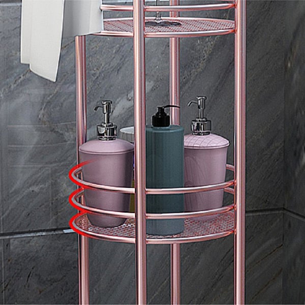2-Tier Modern Bathroom Storage Rack with Basket on Wheels | Homary UK