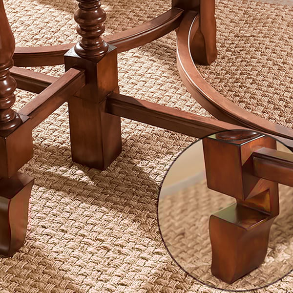 Farmhouse Foldable Dining Table in Natural Console Table | Homary UK