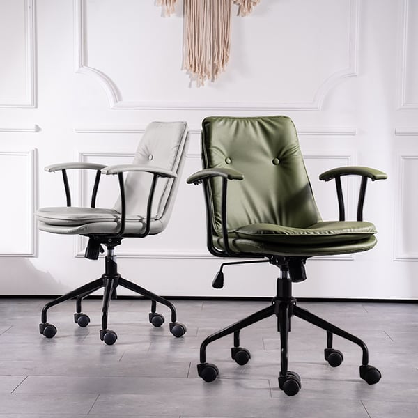 Modern Green Office Chair Lifting Computer Chair Backrest-Homary