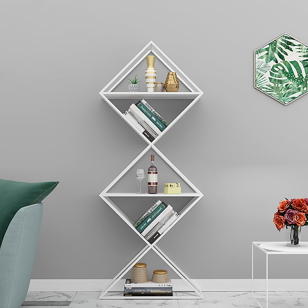 Modern Etagere Bookshelf Freestanding Shelving 70" | Homary