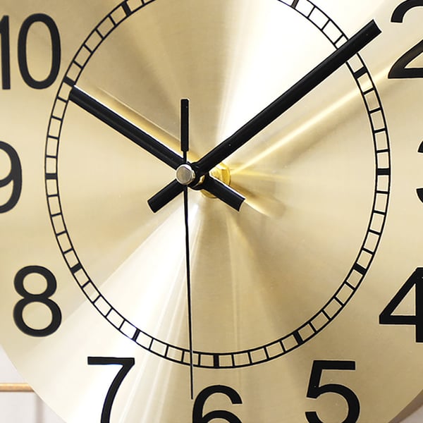 Modern Creative Modelling Arabic Digital Iron Art Silent Wall Clock ...