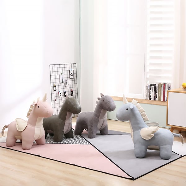 736.6mm Unicorn Ottoman Baby Chair-Homary