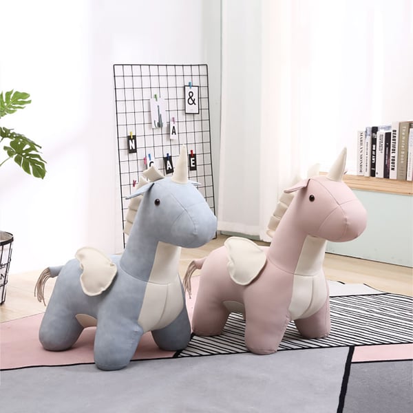 736.6mm Unicorn Ottoman Baby Chair | Homary UK