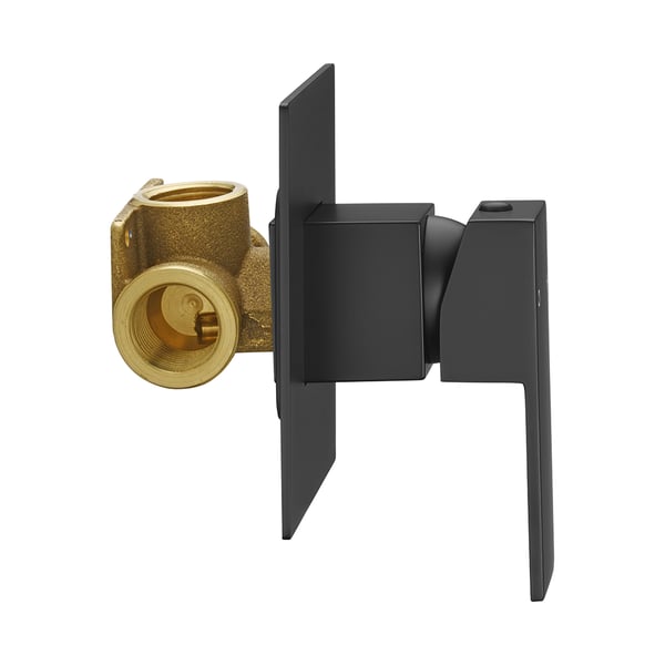 1 Way Bathroom Shower Tap Control Valve Shower Valve Mixer Embedded ...