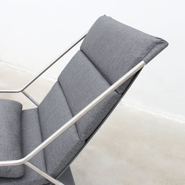 Patio Rocking Chair with Stainless Steel Frame | Homary