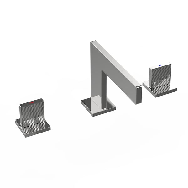 Widespread Dual Handles Bathroom Sink Faucet Solid Brass-Homary