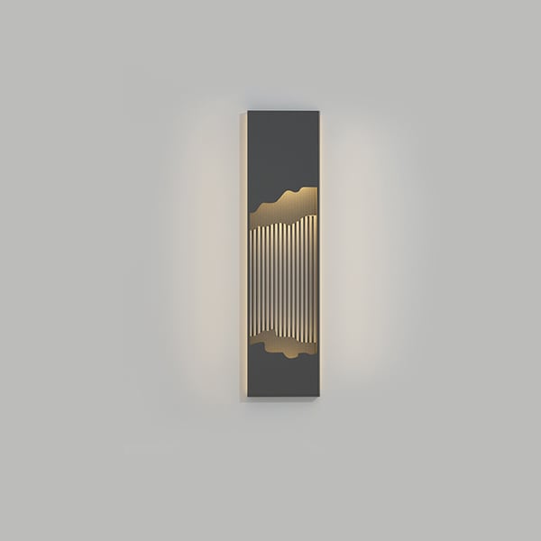 1000mm Abstract Wall Sconce Modern Rectangular Waterproof Outdoor LED ...